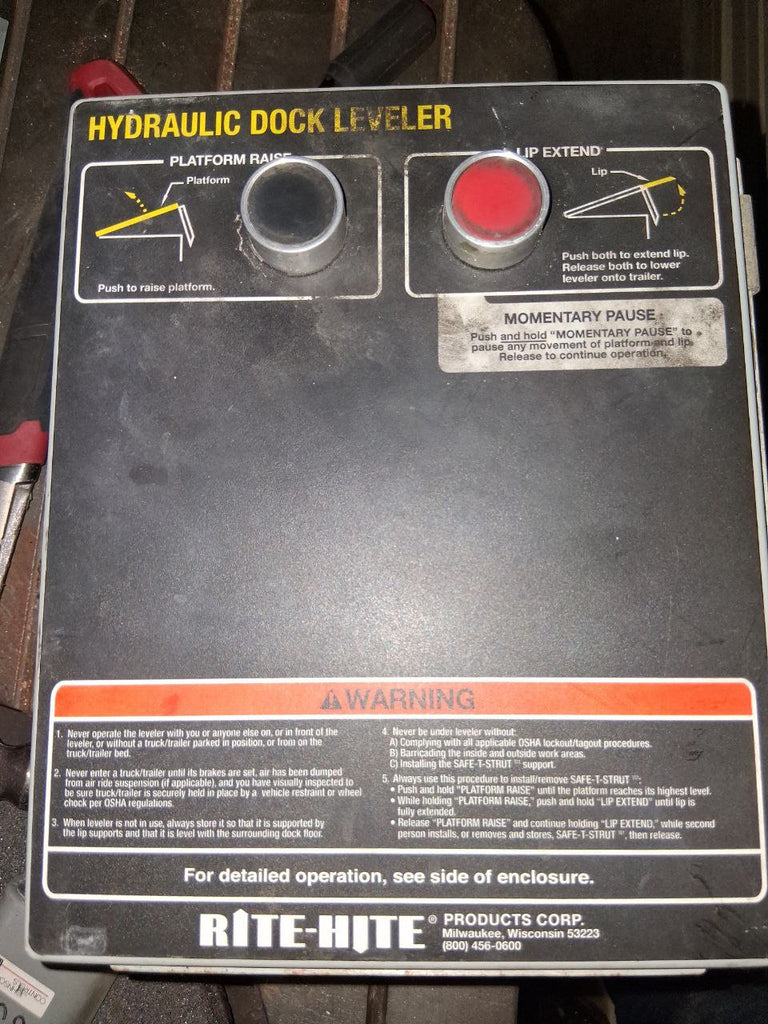 RITE HITE Hydraulic Dock Leveler – IndSurp