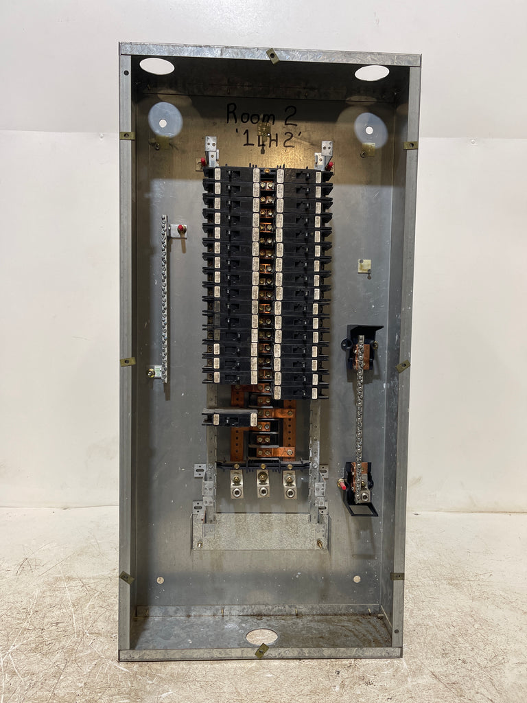 Federal Pacific Panel With 225 Amp Main & Breakers 480Y/277 Volt 3 Pha – IndSurp