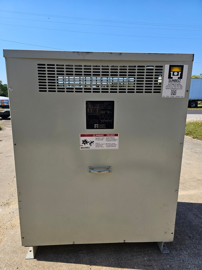 Sunbelt 225 KVA Transformer 4160-208Y/120 Volt – IndSurp
