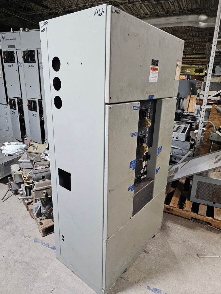 Westinghouse Switchgear 1200 Amp 277/480 Volt 4 Wire 60 Hz 3 Pole – IndSurp