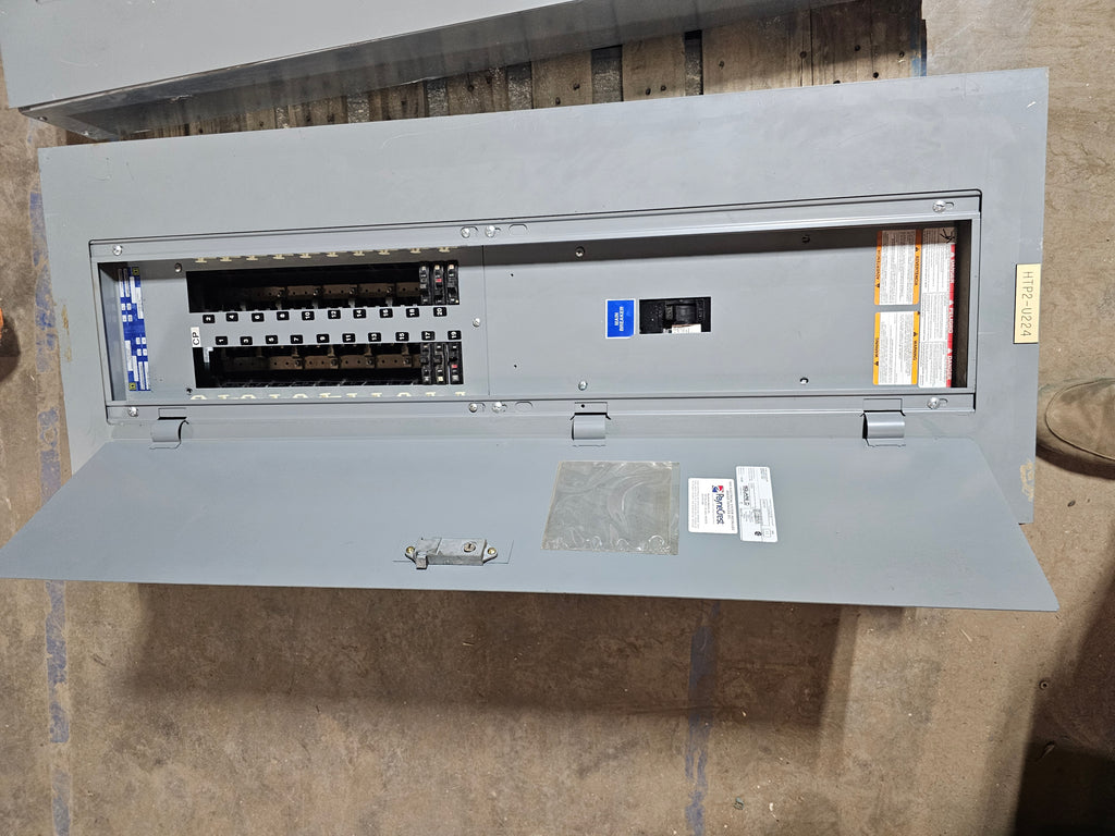 Square D NQOD Panel With 225 Amp Main & Breakers 208Y/120 Volt 3 Phase ...