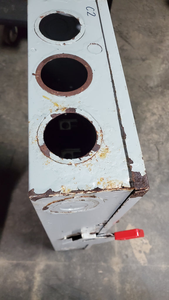 GE Disconnect 200 Amp 600 Volt Cat# TH3364 Model 10 – IndSurp