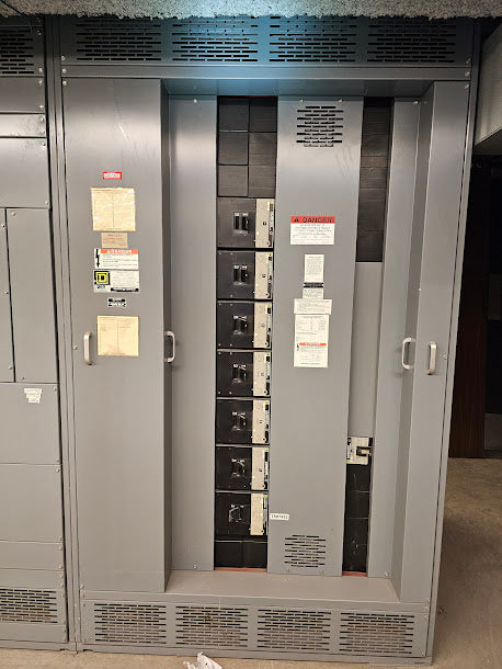 Square D QED Power Style Switchboard 3000 Amp 480Y/277 Volt 3 Phase 4 ...