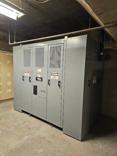 Square D 1000 KVA Insulated Power Dry Transformer 12470 Volt 3 Phase 6 ...