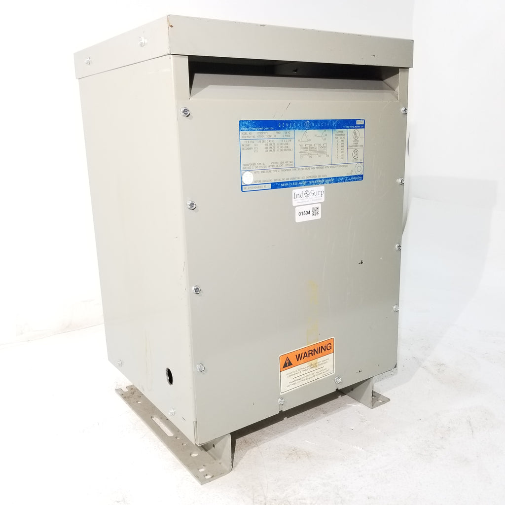 GE Transformer 15 KVA 480/208-120 Volt 3 Phase 60 Hz – IndSurp
