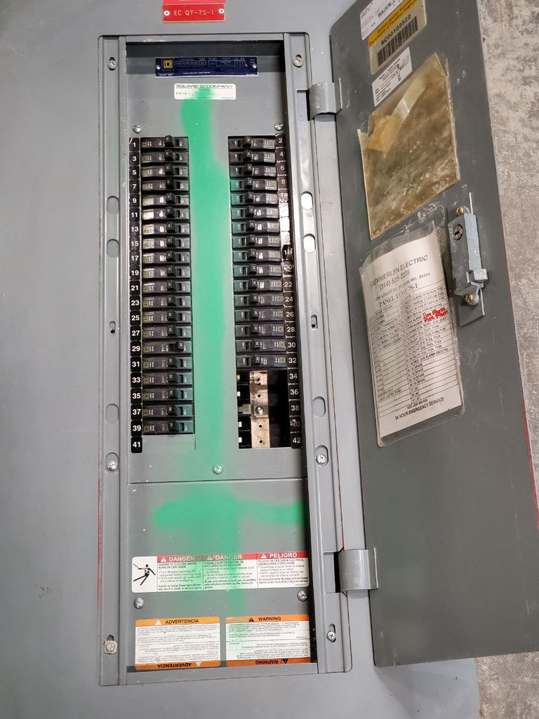 Square D NQOD Panel 225 Amp 208Y/120-240 3 Phase 4 wire – IndSurp