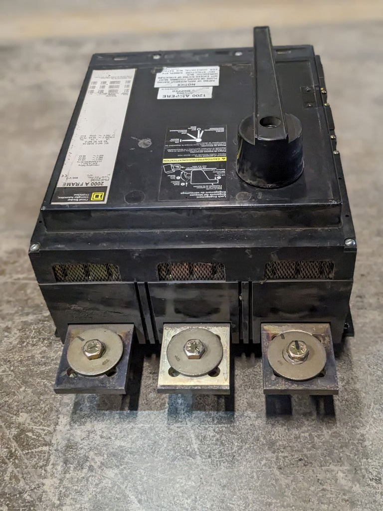 Square D Breaker 2000 Amp 600 Volt 1200 Amp Trip – IndSurp