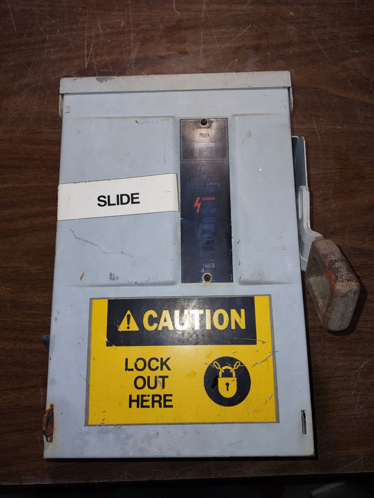 GE Disconnect 60 Amp 600 Volt – IndSurp