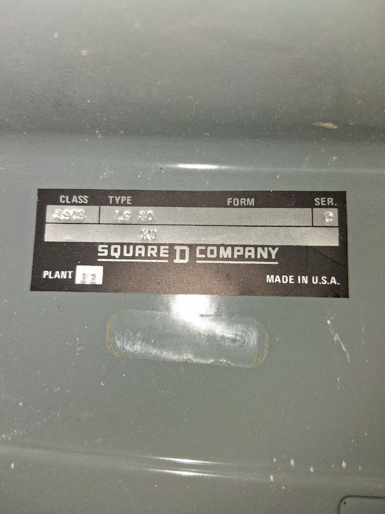 Square D Lighting Contactor Class 8903 – IndSurp