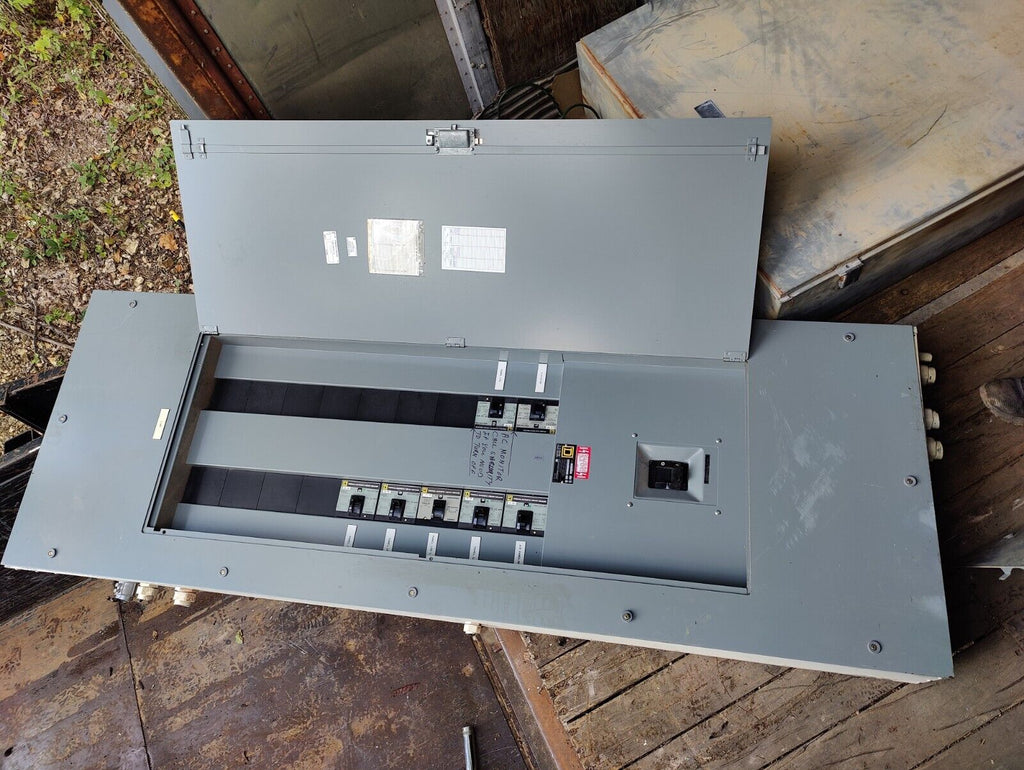 Square D I-Line Panel With 400 Amp Main & Breakers 208Y/120 Volt 3 Pha ...