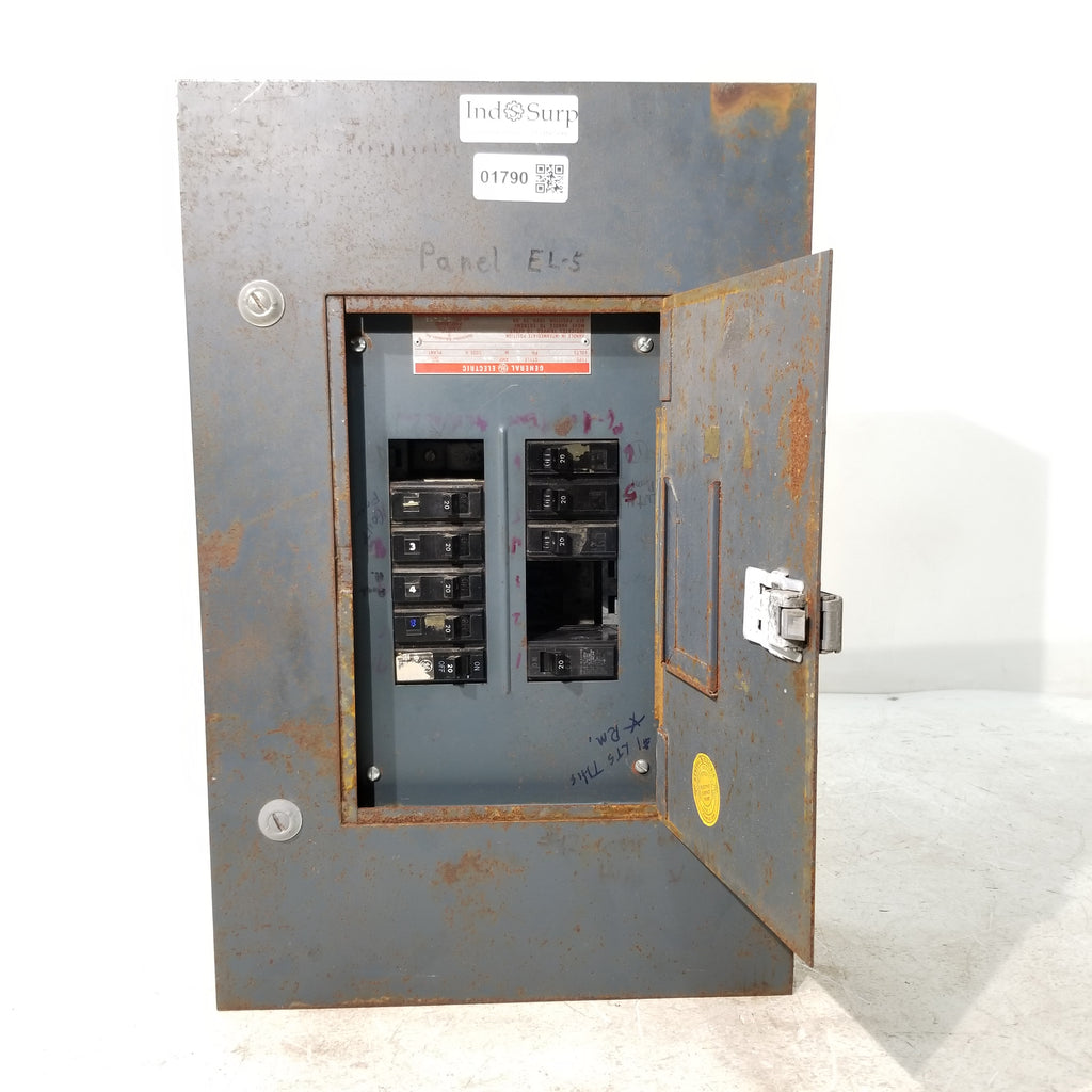 GE Panel With Breakers 100 Amp 208 Volt 3 Phase – IndSurp