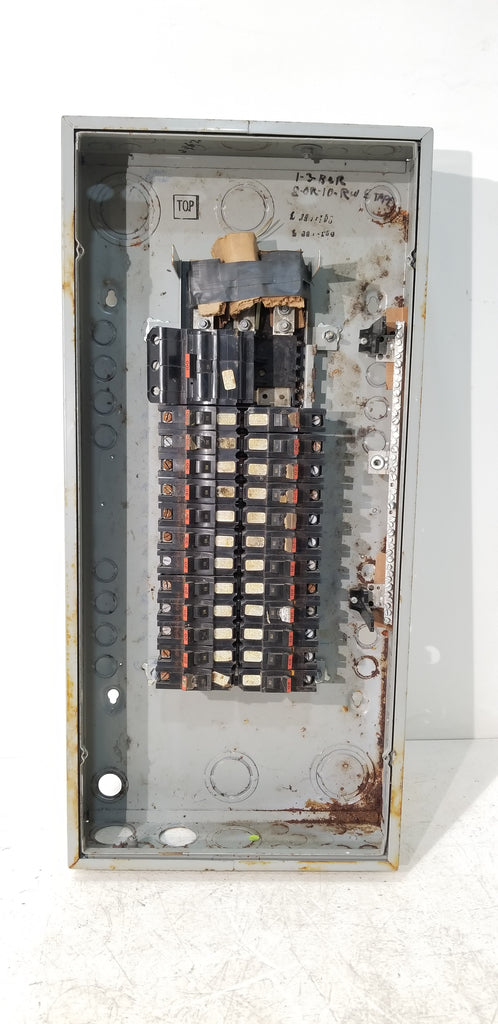 Panel With 100 Amp Main & Breakers 240 Volt 3 Phase 4 Wire – IndSurp