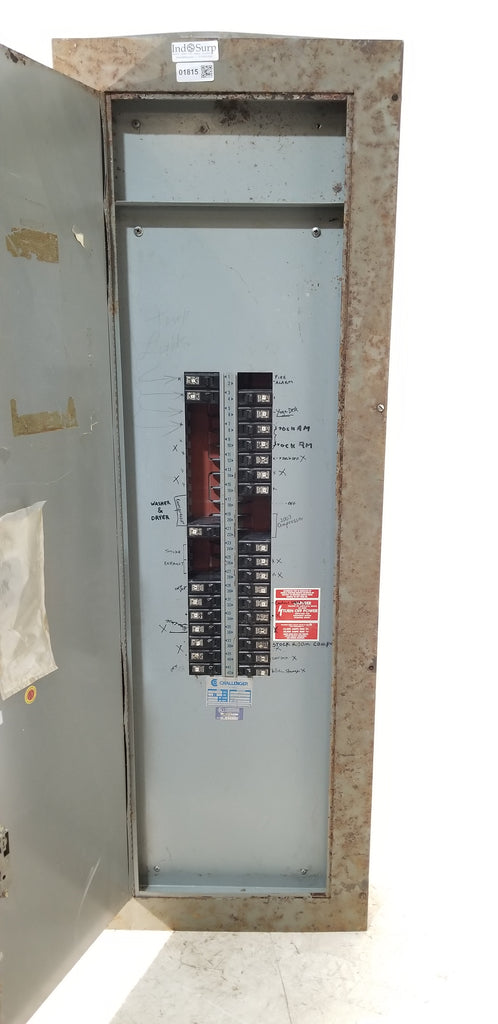 Challenger NBQ Panel With Breakers ! 400 Amp 208Y/120 Volt 3 Phase 4 W ...