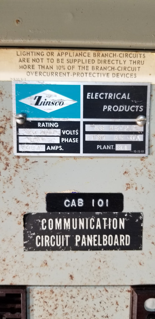 Zinsco Panel With Breakers ! 200 Amp 120/208 Volt – IndSurp
