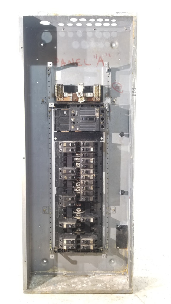 GE Panel With 225 Amp Main & Breakers 208Y/120 Volt 3 Phase 4 Wire ...