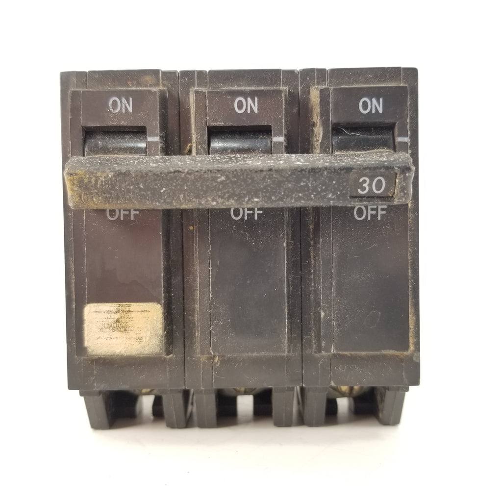 Square D QOB Circuit Breaker 30 Amp 240 Volt 3 Pole Bolt On – IndSurp