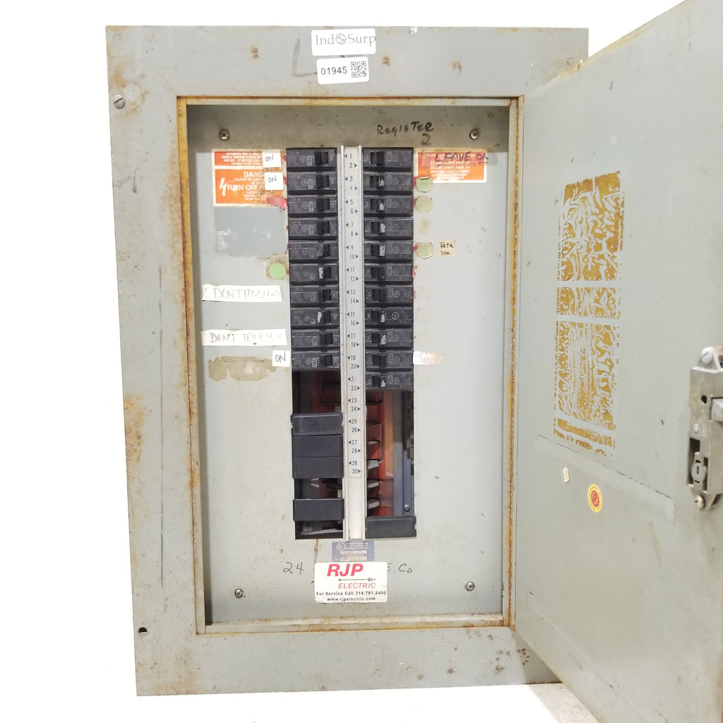 GE Panel With Breakers 225 Amp 208Y/120 Volt 3 Phase 4 Wire – IndSurp