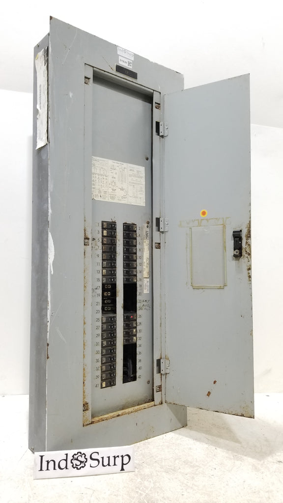 GE Panel With Breakers! 225 Amp 208Y/120 Volt 3 Phase 4 Wire – IndSurp