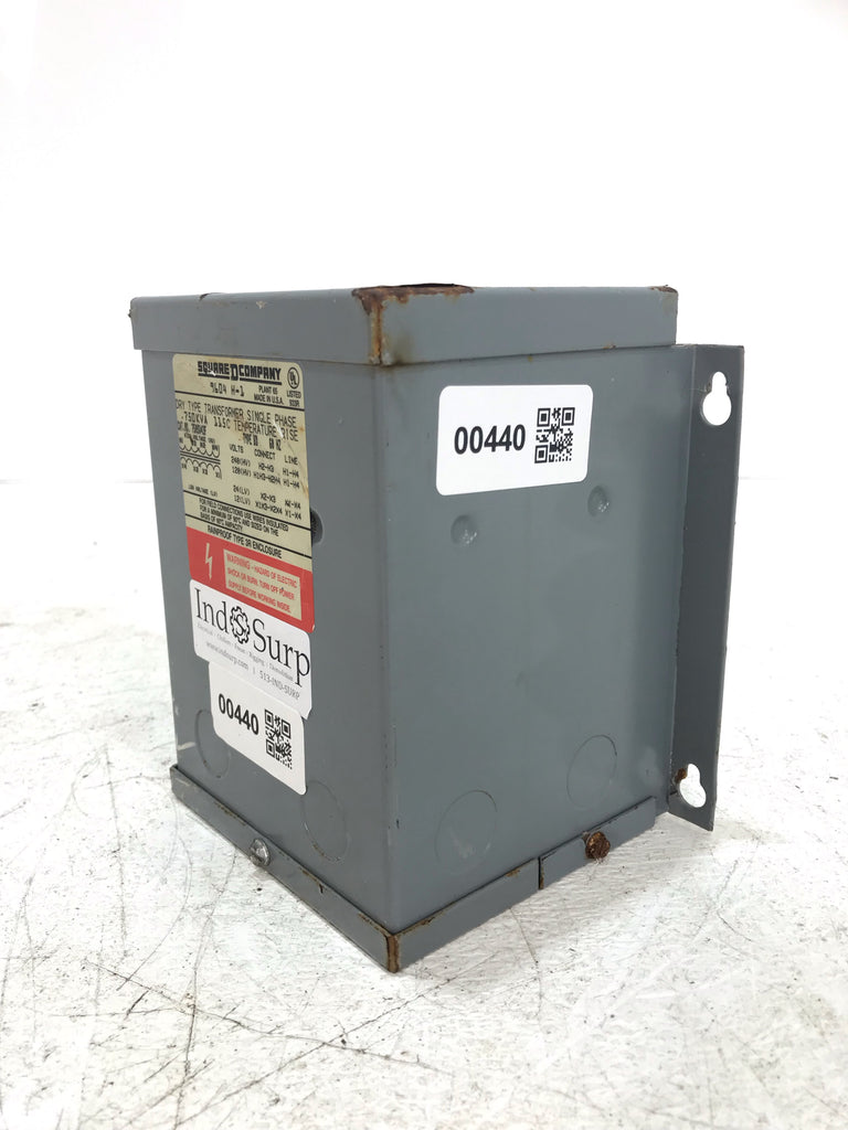 Square D Transformer 1 Phase 750 KVA Rainproof Type 3R Enclosure – IndSurp