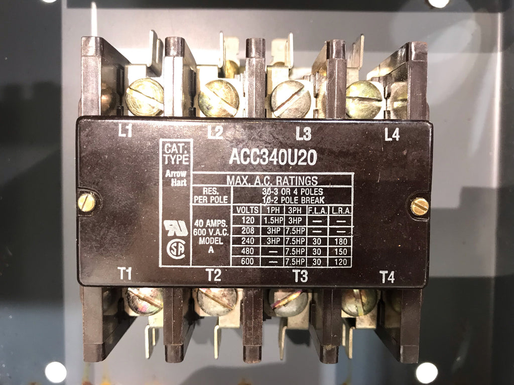 Contactor 40 Amp 600 Volt – IndSurp