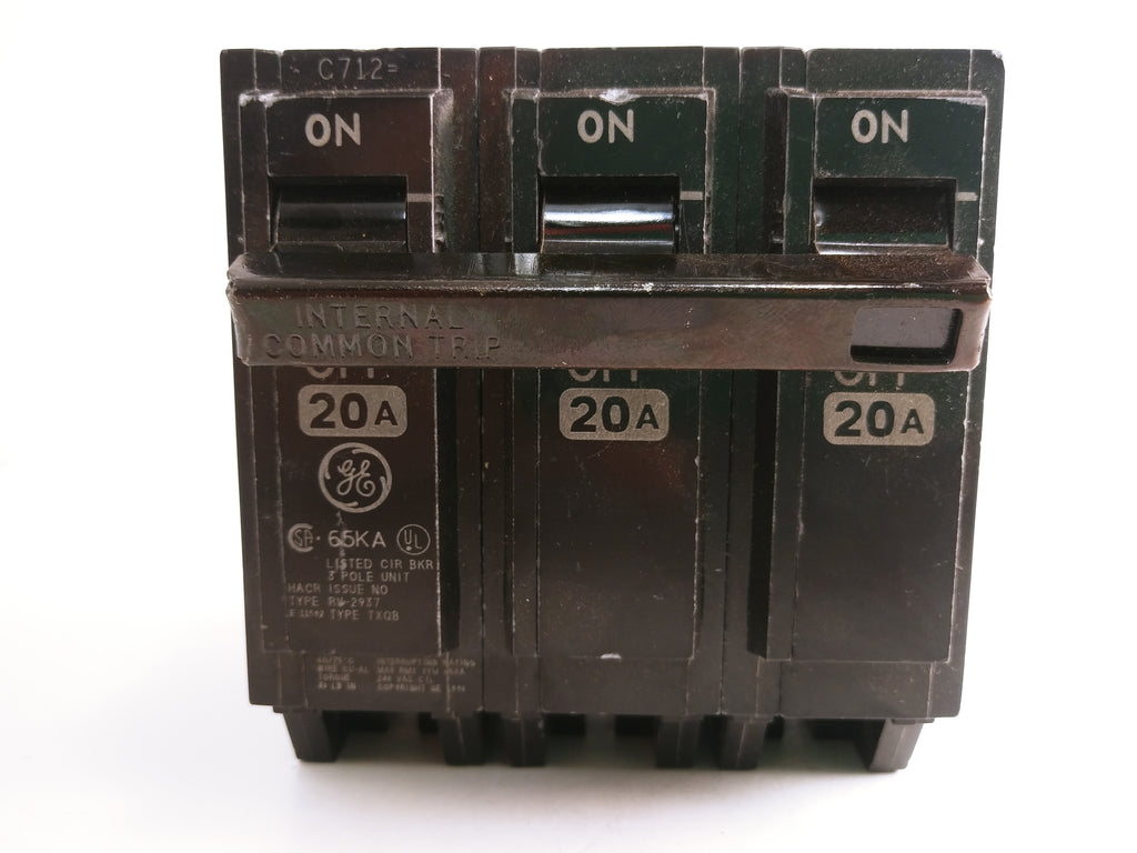 GE Circuit Breaker 20 Amp 240 Volt 3 Pole – IndSurp
