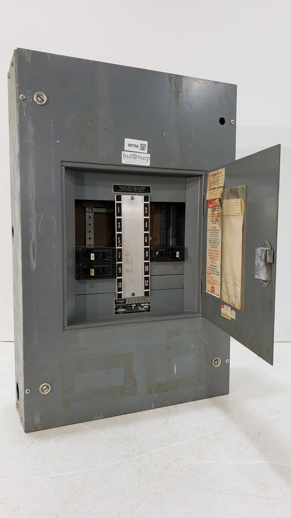 Federal Pacific Panel 100 Amp 480/277 Volt 3 Phase 4 Wire – IndSurp