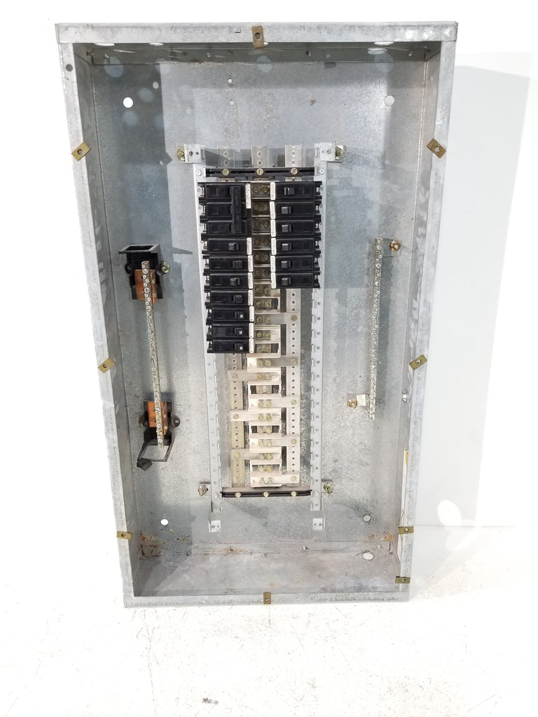 CH/Cutler Hammer PRL1 Panel With 40 Amp Main & Breakers a 208Y/120 Vol ...