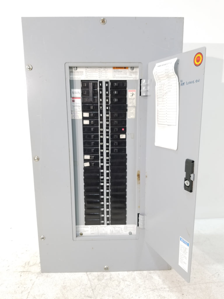 CH/Cutler Hammer PRL1 Panel With 40 Amp Main & Breakers 208Y/120 Volt ...