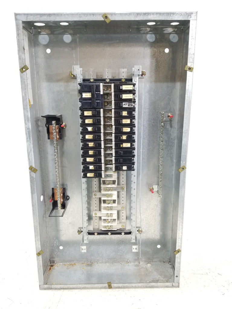 CH/Cutler Hammer PRL1 Panel With 80 Amp Main & Breakers 208Y/120 Volt ...