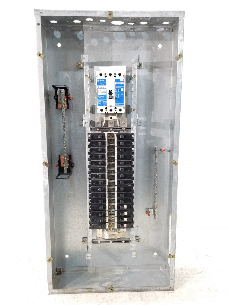 CH/Cutler Hammer PRL1 Panel With 125 Amp Main & Breakers 208Y/120 Volt ...