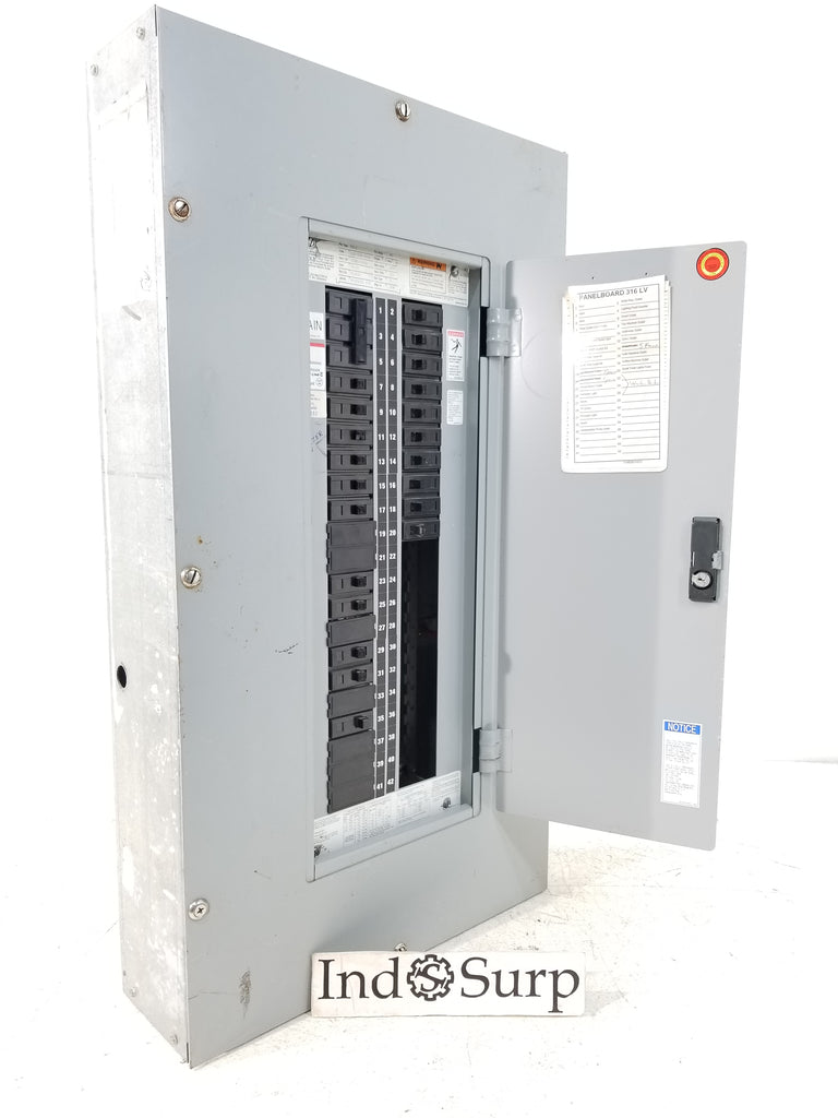 CH Cutler Hammer PRL1 Panel With 80 Amp Main & Breakers 208Y/120 Volt ...