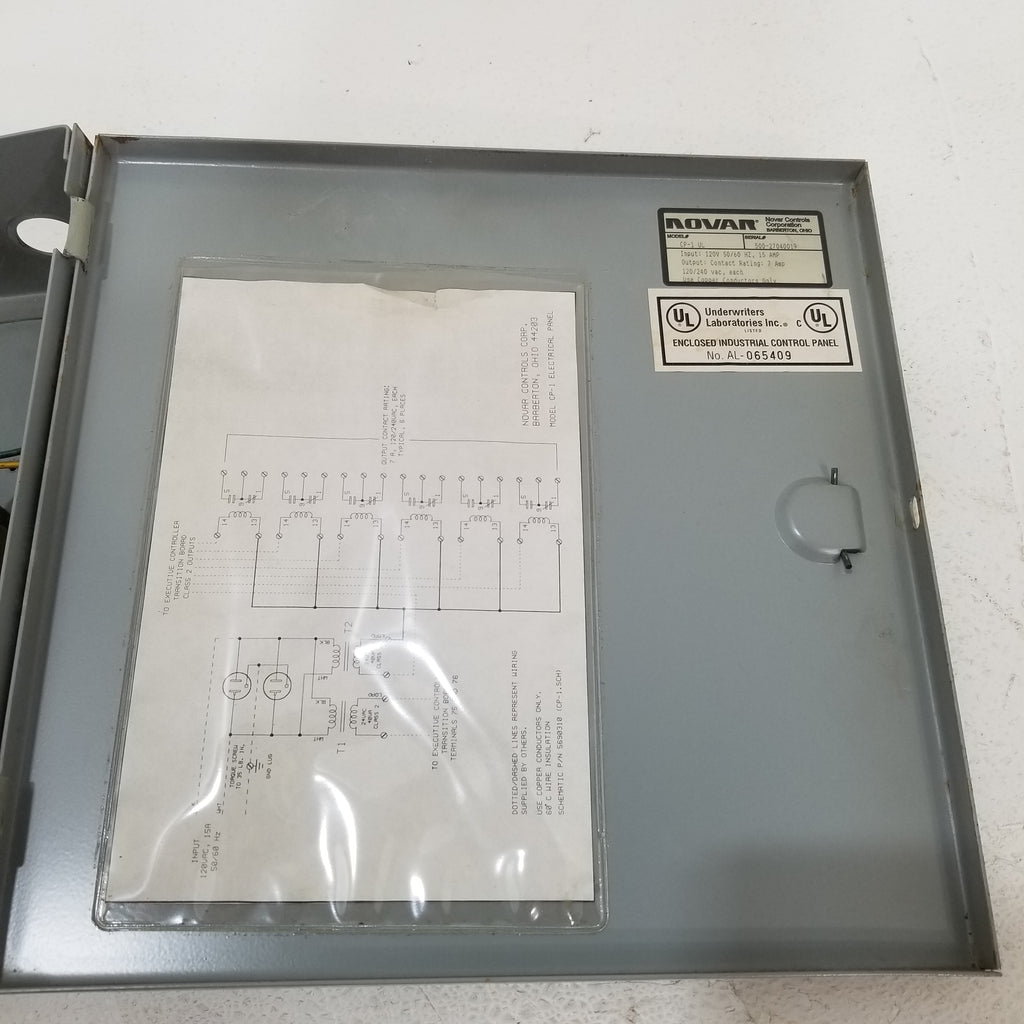 Enclosed Industrial Control Panel 15 Amp 120/240 Volt – IndSurp