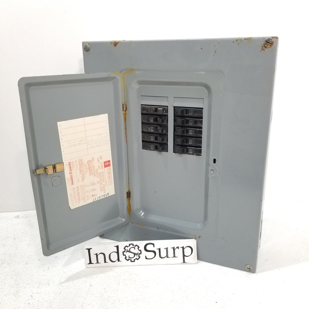 Square D Q Panel 125 Amp 208/120 Volt 3 Phase 4 Wire – IndSurp