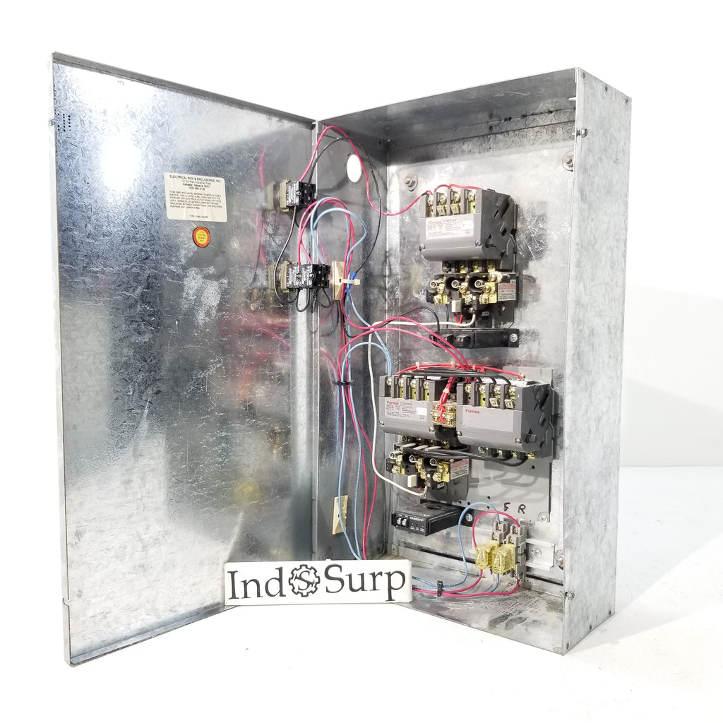 Furnas Enclosed Industrial Control Panel 18 Amp 600 Volt – IndSurp
