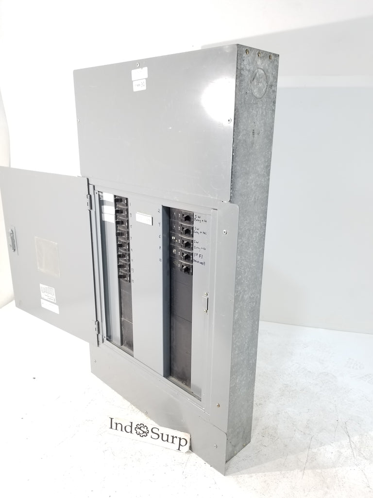 Square D Panel With Breakers! 225 Amps 600 Volts – IndSurp