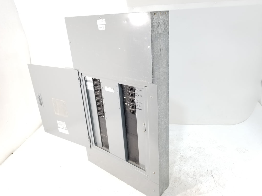 Square D Panel With Breakers! 225 Amps 600 Volts – IndSurp