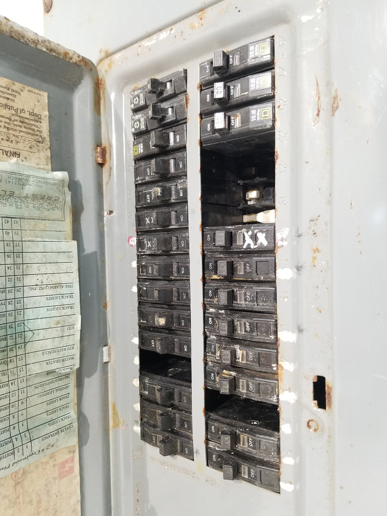 Square D Panel 200 Amp 240/120 Volt – IndSurp