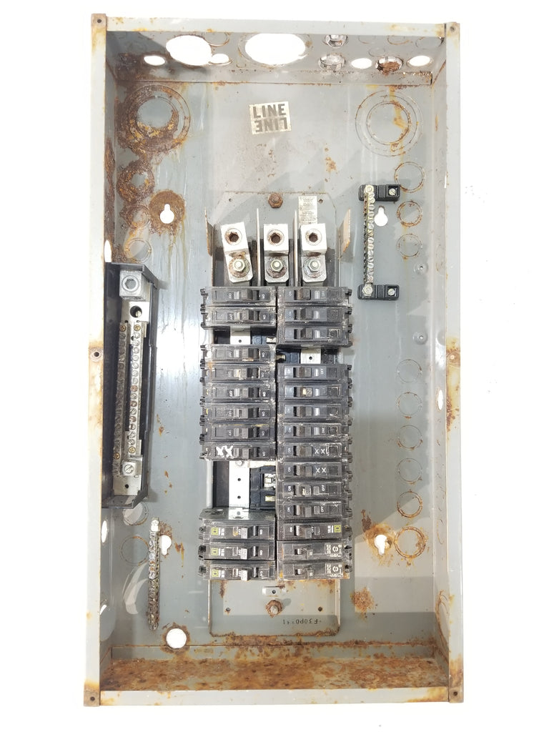 Square D Panel 200 Amp 240/120 Volt – IndSurp