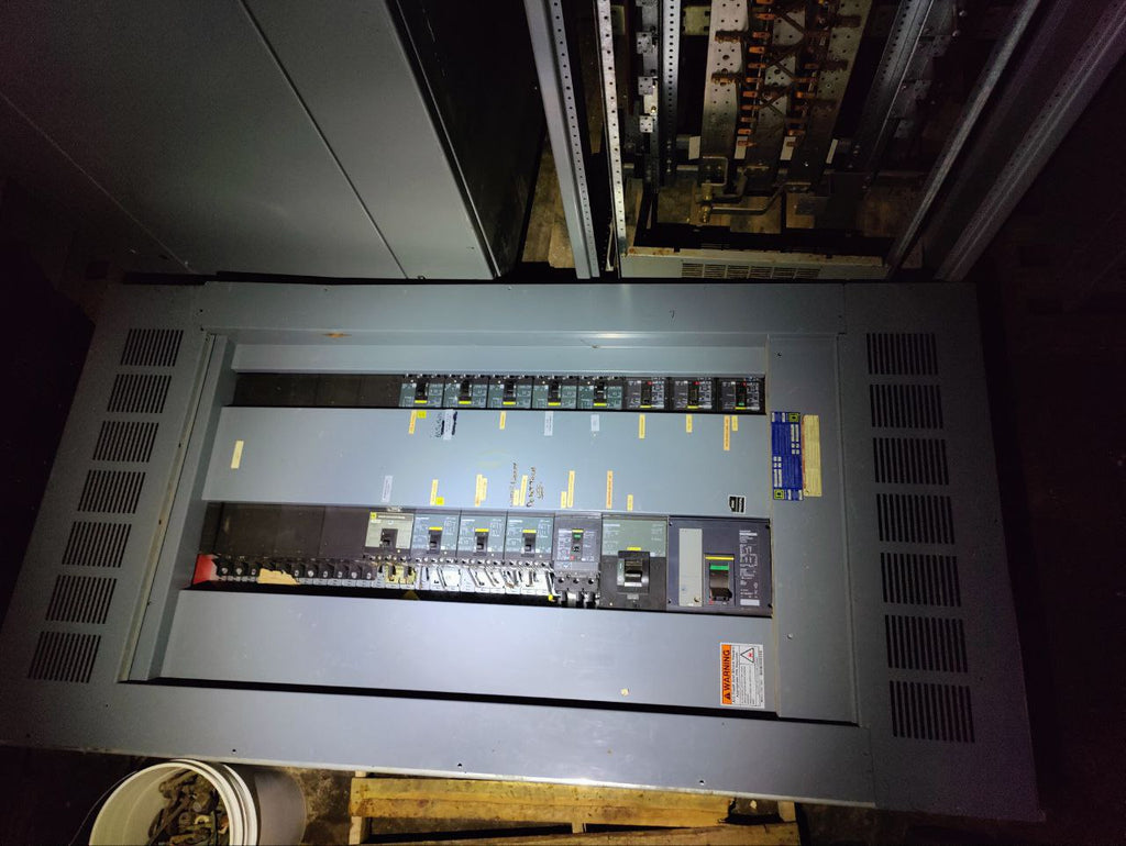 Square D HCRU I-Line Panel 1,200 Amp 480Y/277 Volt 3 phase 4 Wire 9 ...